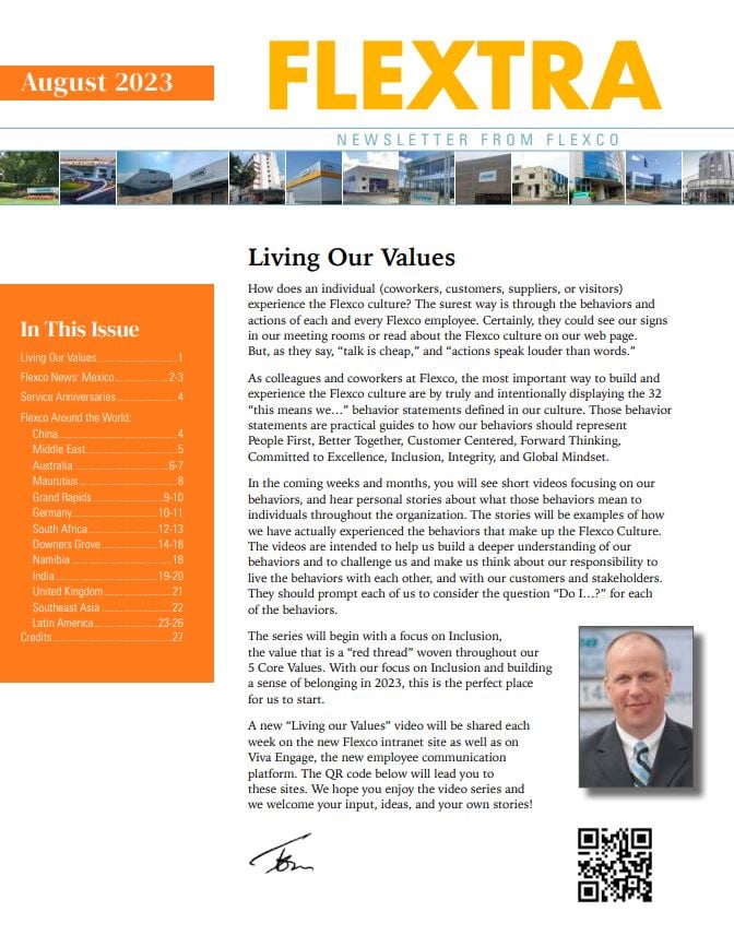 Flexco | Flextra Newsletter August 2023