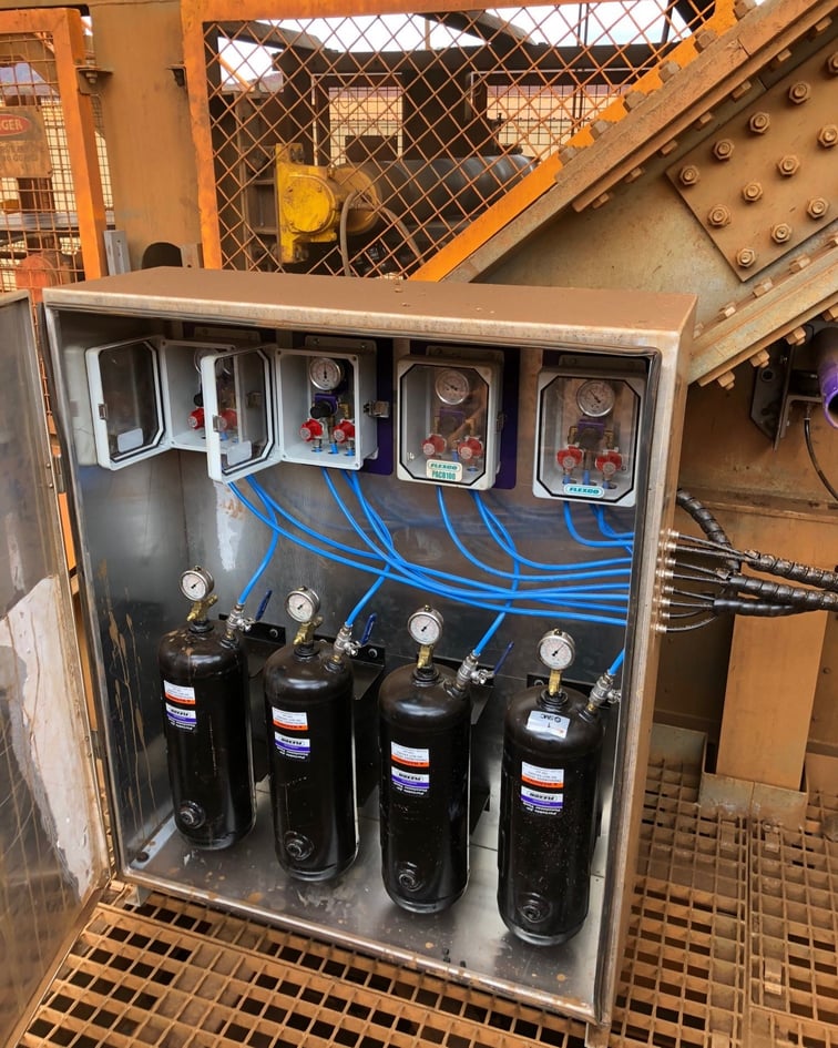 Flexco's Portable Air Tensioning System